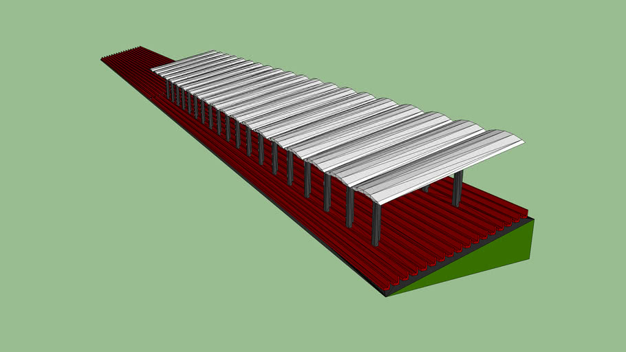 Hungaroring Audience Stands (mass sketch) | 3D Warehouse