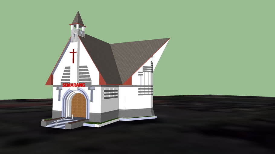 Gereja Gereformeerd Semarang | 3D Warehouse