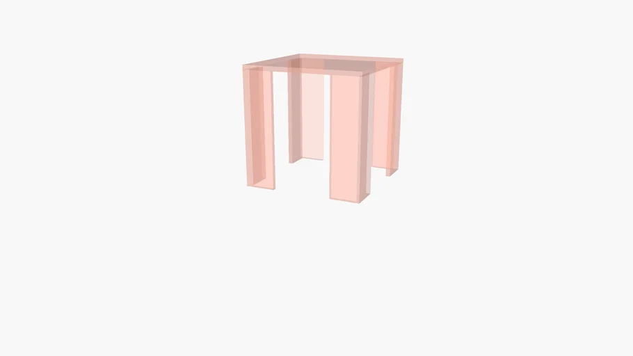 Kartell - Mesinha Jolly | 3D Warehouse
