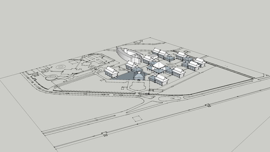 kampus FTUI | 3D Warehouse