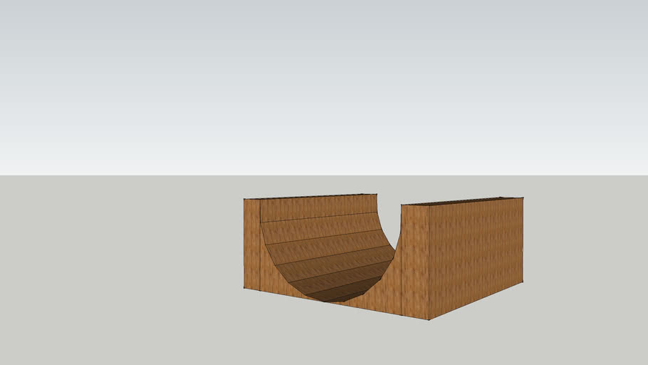 Half pipe | 3D Warehouse