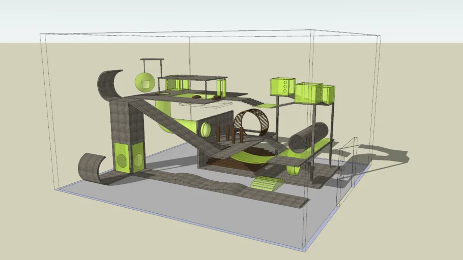 Freedom Hamster Cage | 3D Warehouse