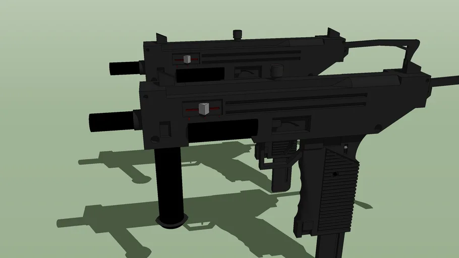 Akimbo mini-UZI | 3D Warehouse