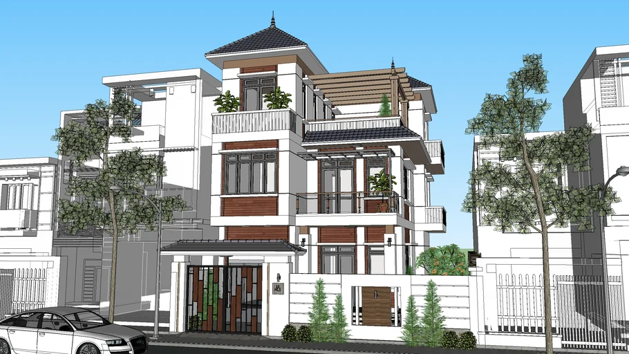 fancy house | 3D Warehouse