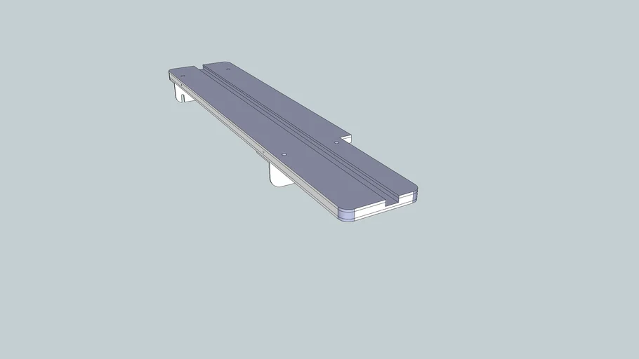 Miter slot table | 3D Warehouse
