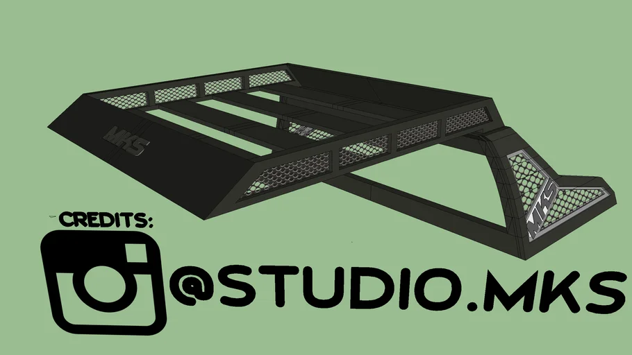 HEADACHE ROOF RACK TRUCK | 3D Warehouse