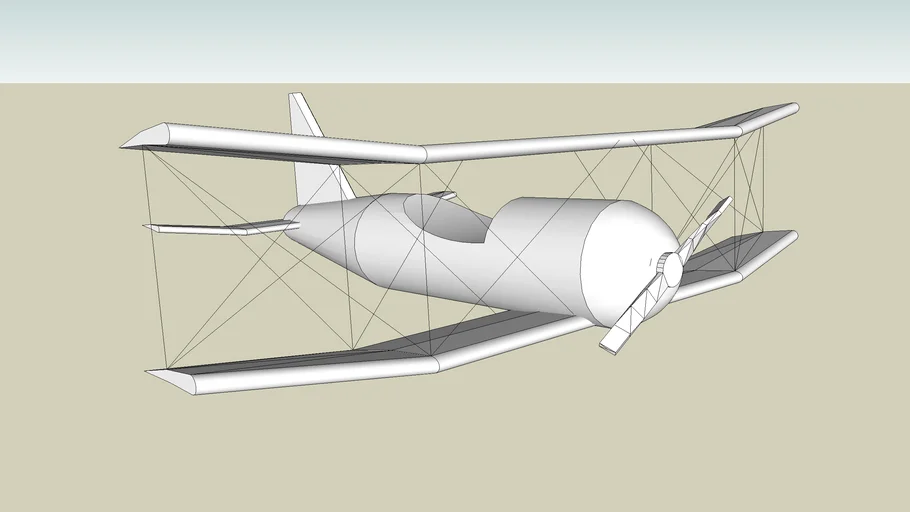 bi plane | 3D Warehouse