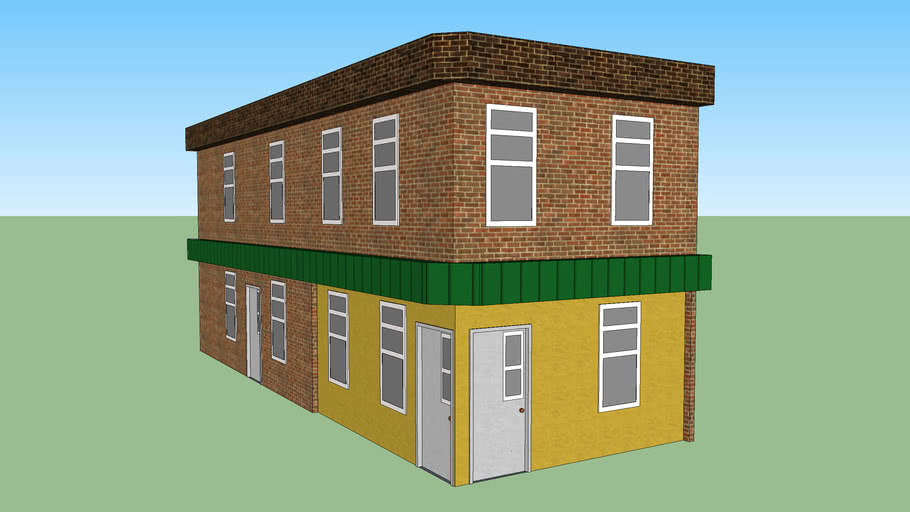 British/European Store Corner | 3D Warehouse