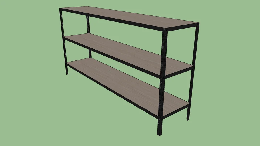 ADJUSTABLE OPEN SHELVES | 3D Warehouse
