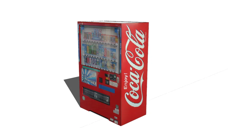Vending machine - mesin minuman | 3D Warehouse