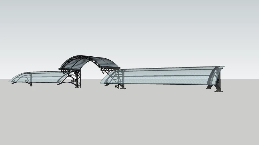 Outdoor canopy shade | 3D Warehouse