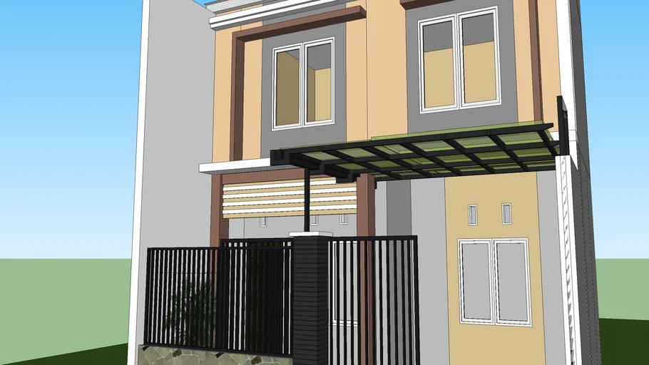 rumah minimalis | 3D Warehouse
