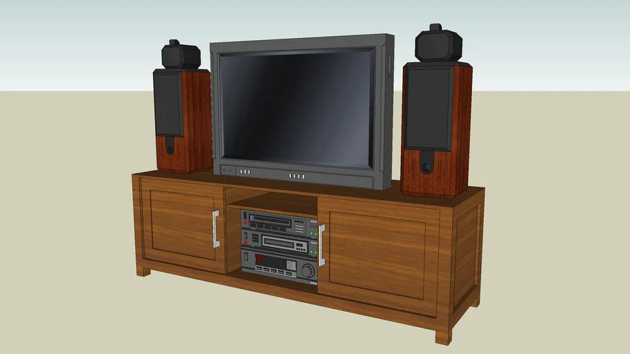 TV Set | 3D Warehouse