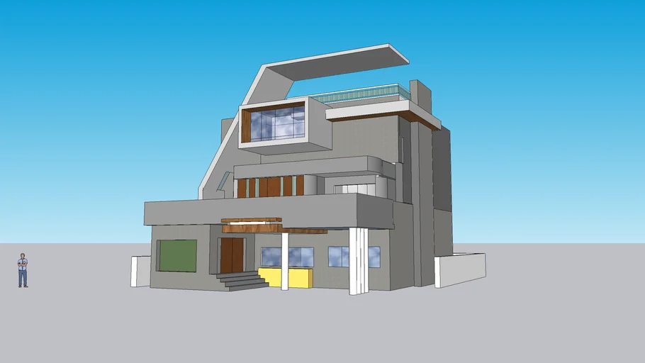 fachada edificio 3 | 3D Warehouse