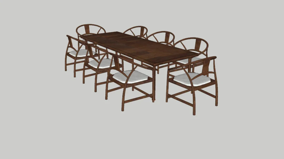 Dining table set | 3D Warehouse