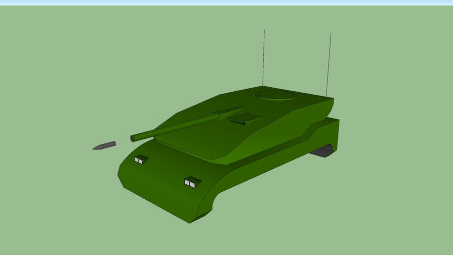 Basic Tank Body w/ Shell | 3D Warehouse