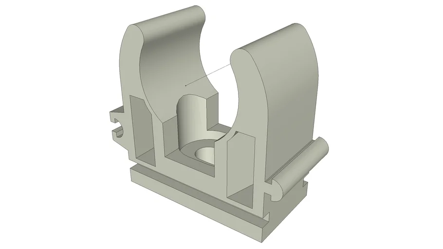 PPR Plastic clip | 3D Warehouse