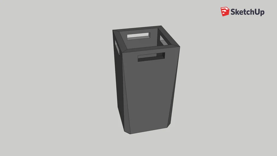 Paper bin | 3D Warehouse