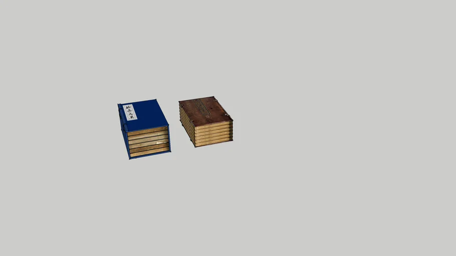 chinese traditional books | 3D Warehouse