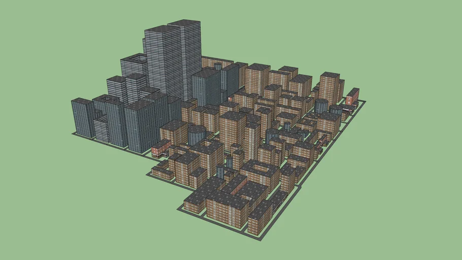 small city | 3D Warehouse