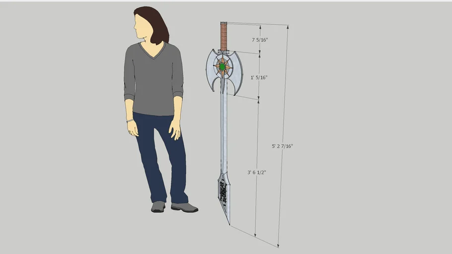 Dhai Klave - Tumultuous Jade WindWalker | 3D Warehouse