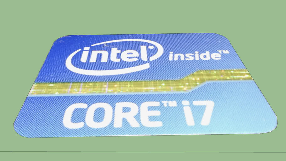 Intel Core i7 logo | 3D Warehouse