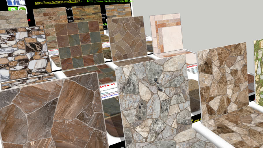 TILE KERAMIK 008 (MOTIF KERAMIK) | 3D Warehouse