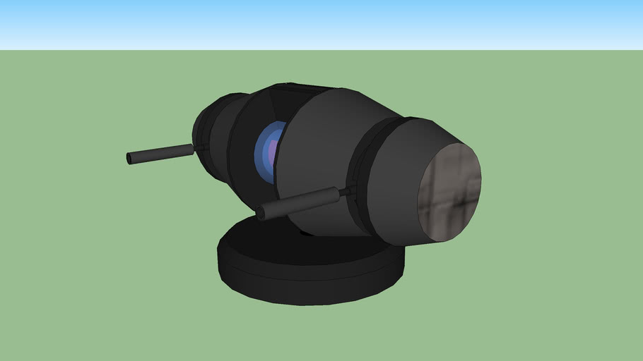 energy blaster turret | 3D Warehouse