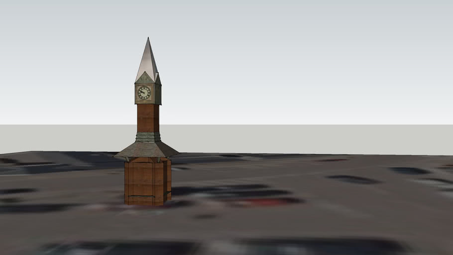 Clock Tower, North Tawton, Devon | 3D Warehouse