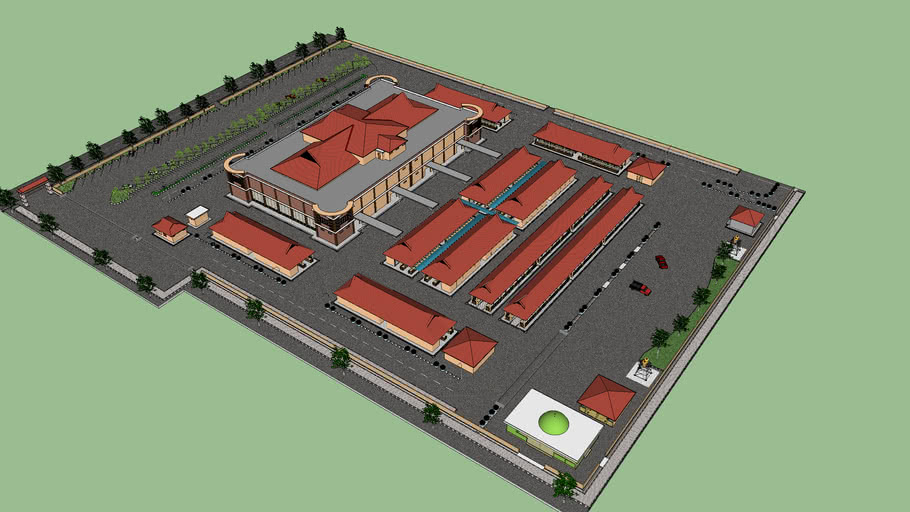 DESAIN PASAR | 3D Warehouse