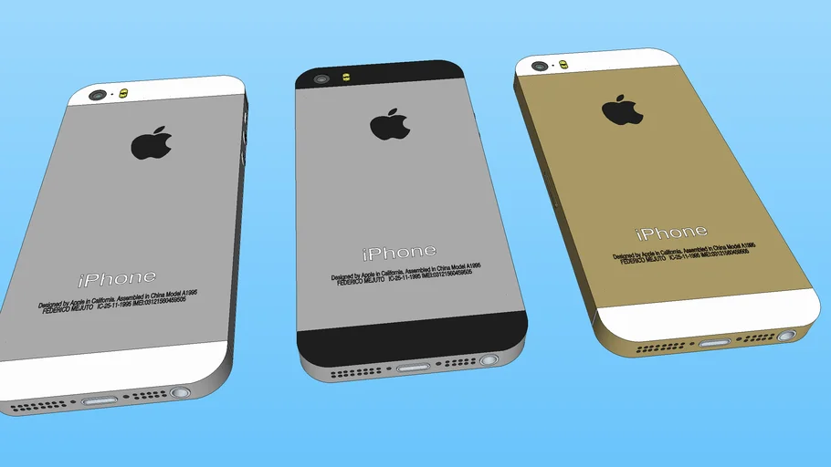ALL IPHONE 5S MODELS | 3D Warehouse