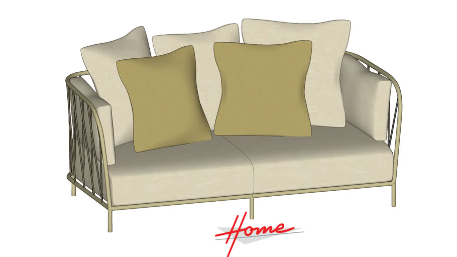 Sofá 180 Home Móveis Área Externa | 3D Warehouse