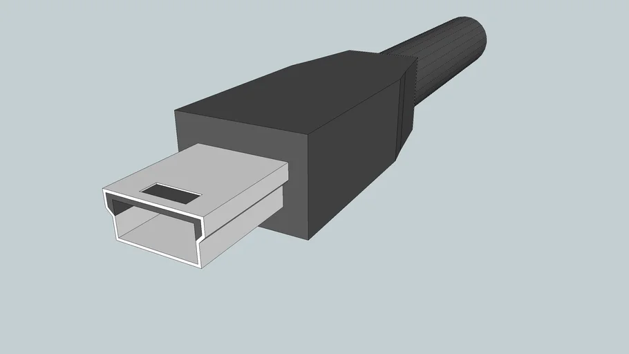 mini-usb cable | 3D Warehouse