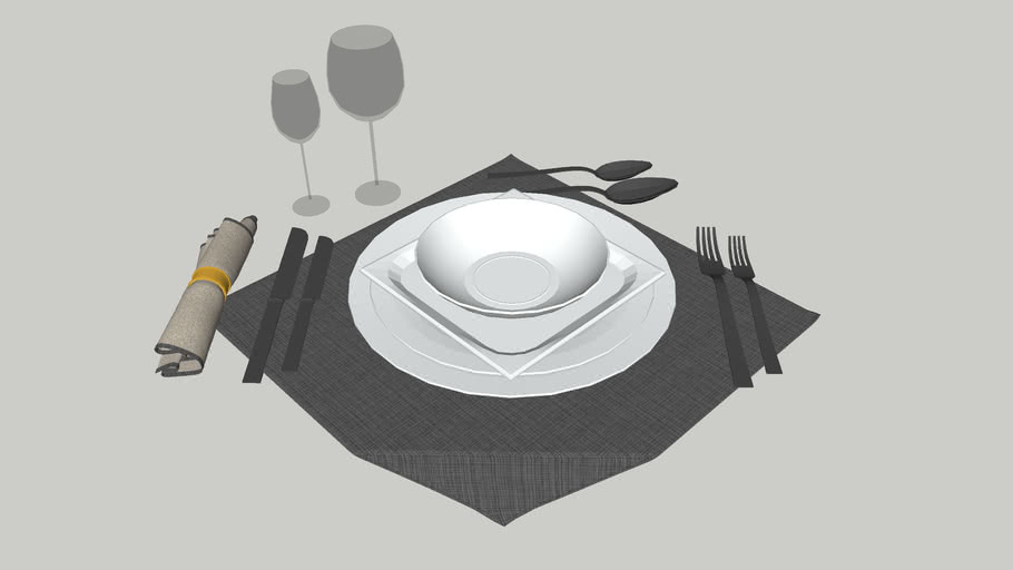 Dining set | 3D Warehouse