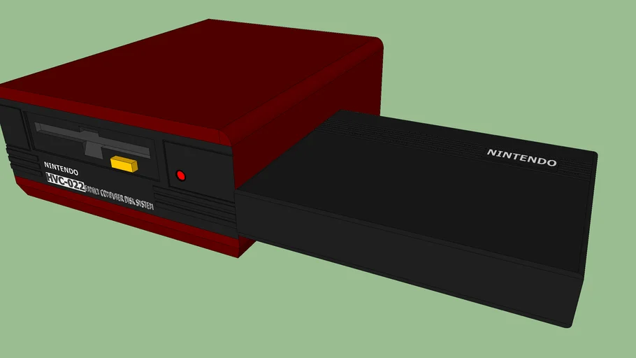 Famicom Disk System | 3D Warehouse