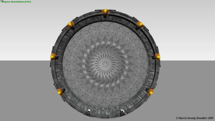 Working Stargate Iris | 3D Warehouse
