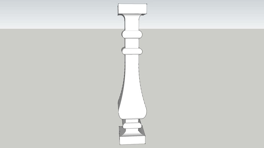 baluster 4 | 3D Warehouse