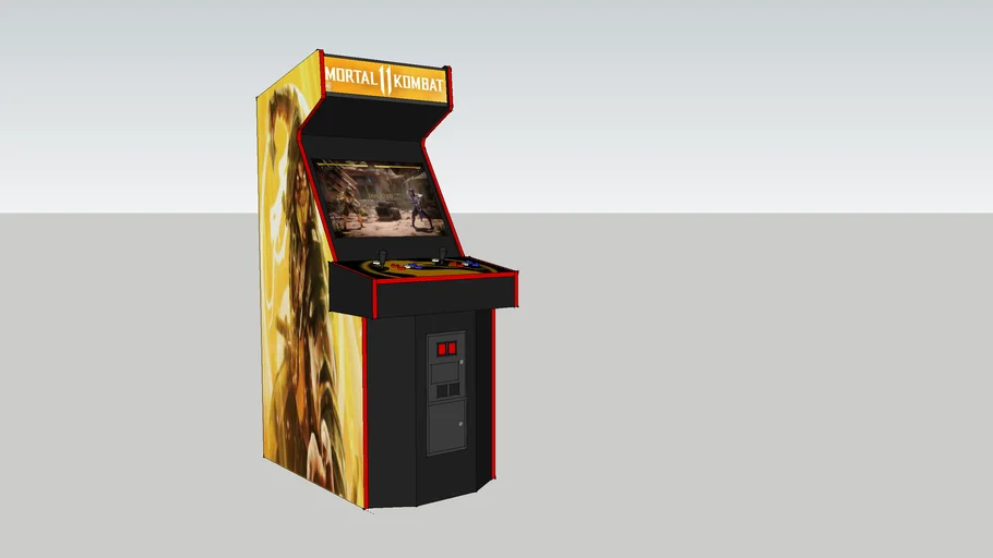 Mortal Kombat 11 custom arcade game | 3D Warehouse