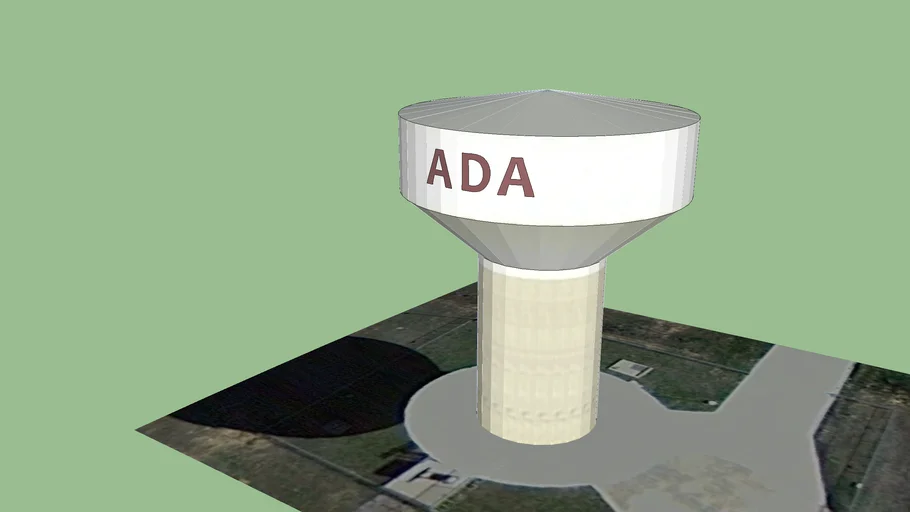Ada Water Tower - Valley View | 3D Warehouse