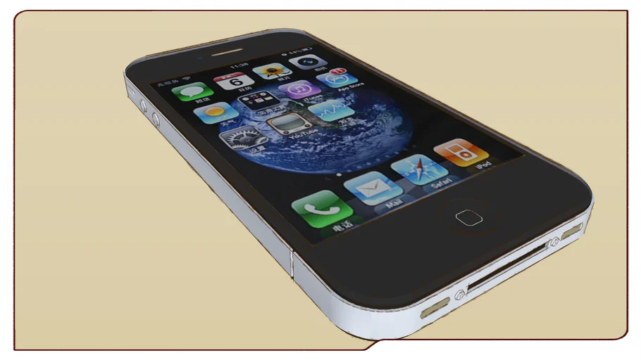 iphone 4 | 3D Warehouse