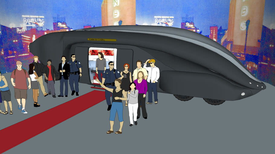 ARGO A 800 VIP shuttle | 3D Warehouse