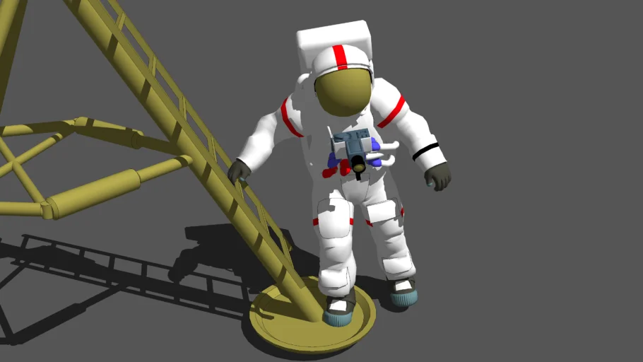 Apollo Astronaut | 3D Warehouse