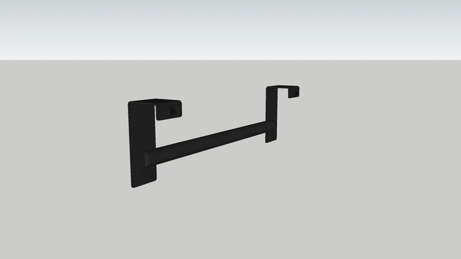 S Haak Houder Wave Design Frame Afzuigkap | 3D Warehouse