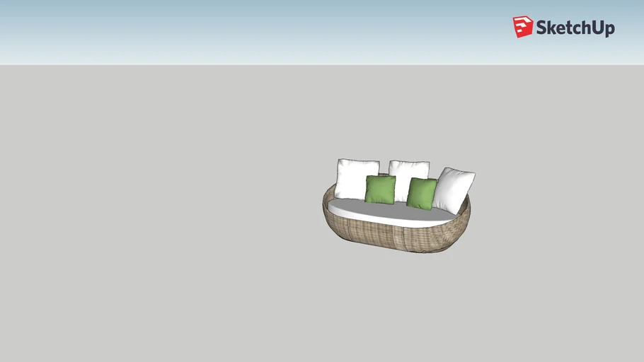 Elba Sofa Anis | 3D Warehouse