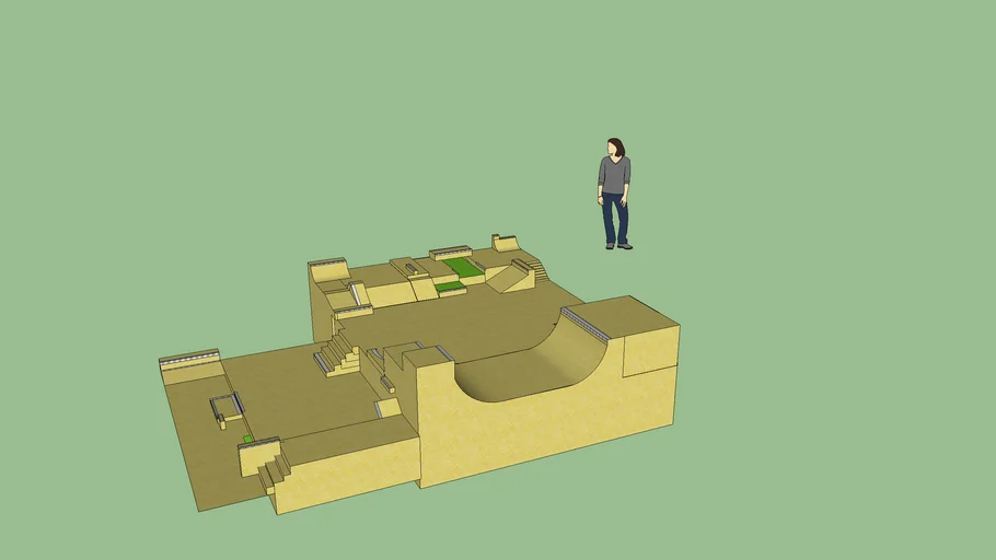 Fingerboard Park | 3D Warehouse