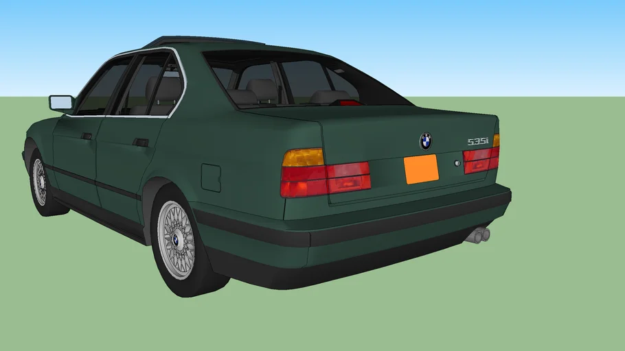 BMW 535i E34 | 3D Warehouse