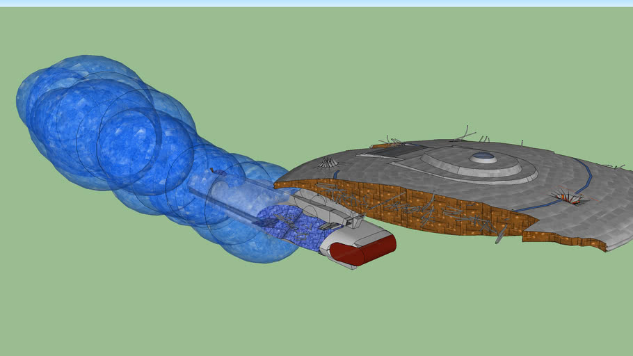 USS Firebrand, Freedom Class with battle damage (revised) | 3D Warehouse