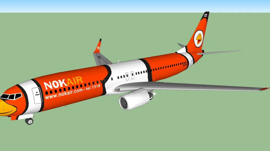 Nok Air 737-83N 'Nemo' (2013) | 3D Warehouse