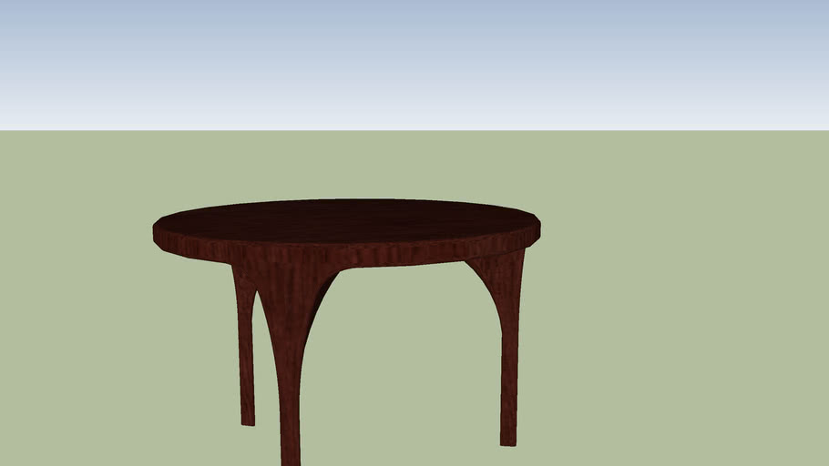 Round table | 3D Warehouse