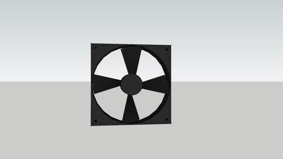 120 mm fan | 3D Warehouse